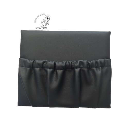 Premium faux leather small caravan storage pocket 300mm x 250mm – Roo ...